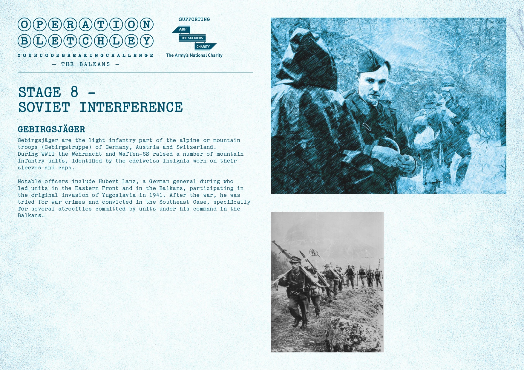 Operation Bletchley 2023 : The Balkans – Rhos Helyg Family History